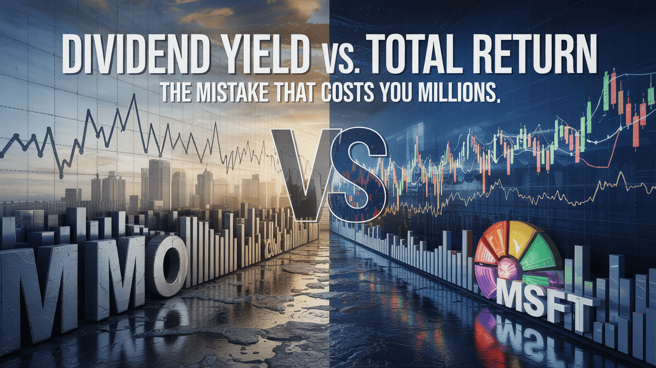 Dividend Yield Vs. Total Return: The Critical Investing Mistake Costing You Millions